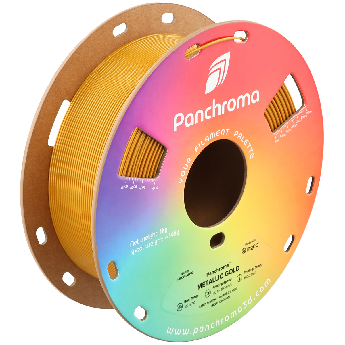 Panchroma™ Metallic PLA – Polymaker CA