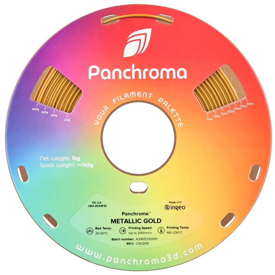 Panchroma™ Metallic PLA – Polymaker CA